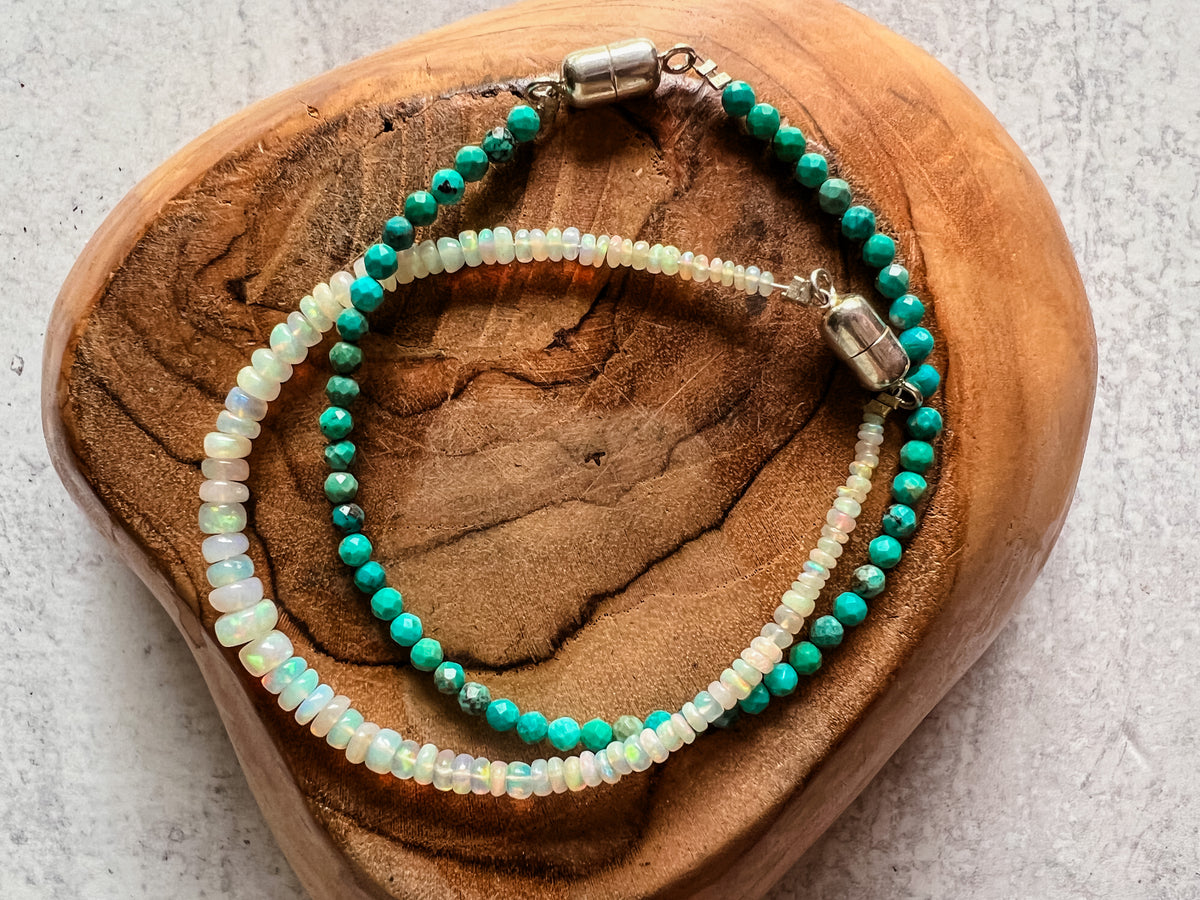 Beaded Gemstone Bracelets– Kaypea Jewelry
