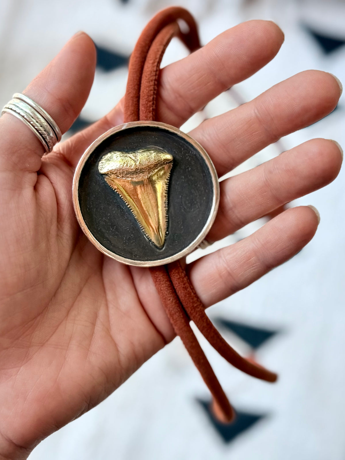 Great White Mixed Metals Bolo– Kaypea Jewelry